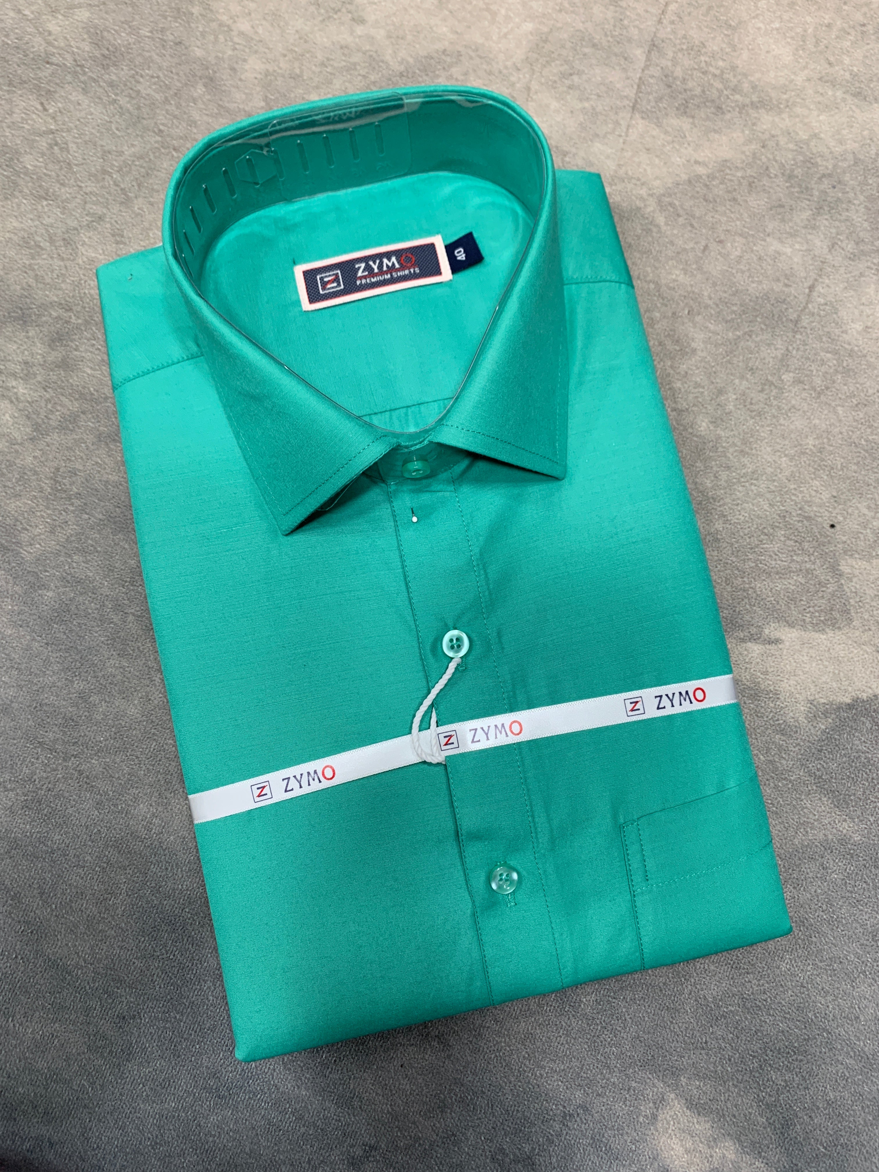 Full Sleeve Sapphire Colour Shirt – Kumaran Silk